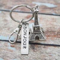 Set of 3 Eiffel Tower Keychains – Authentic Parisian Charm in Your ...