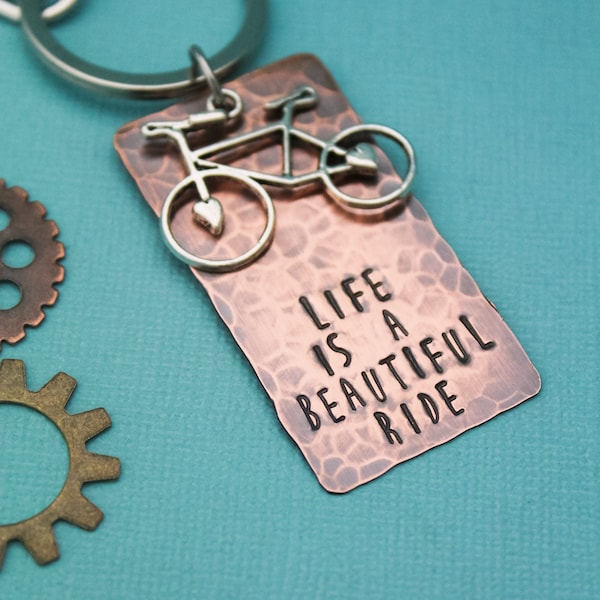 Bicycle Keychain - Etsy