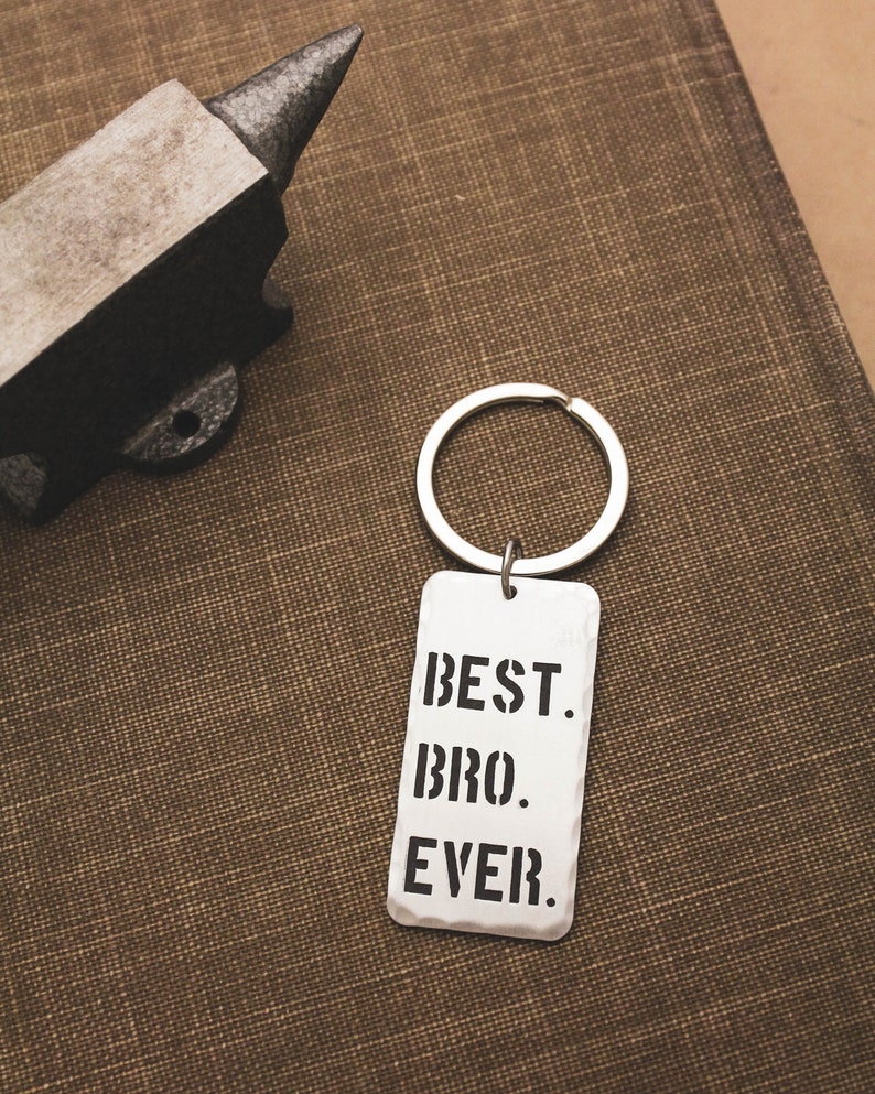 Best BRO Ever Keychain Personalized Key Chain Gifts for - Etsy