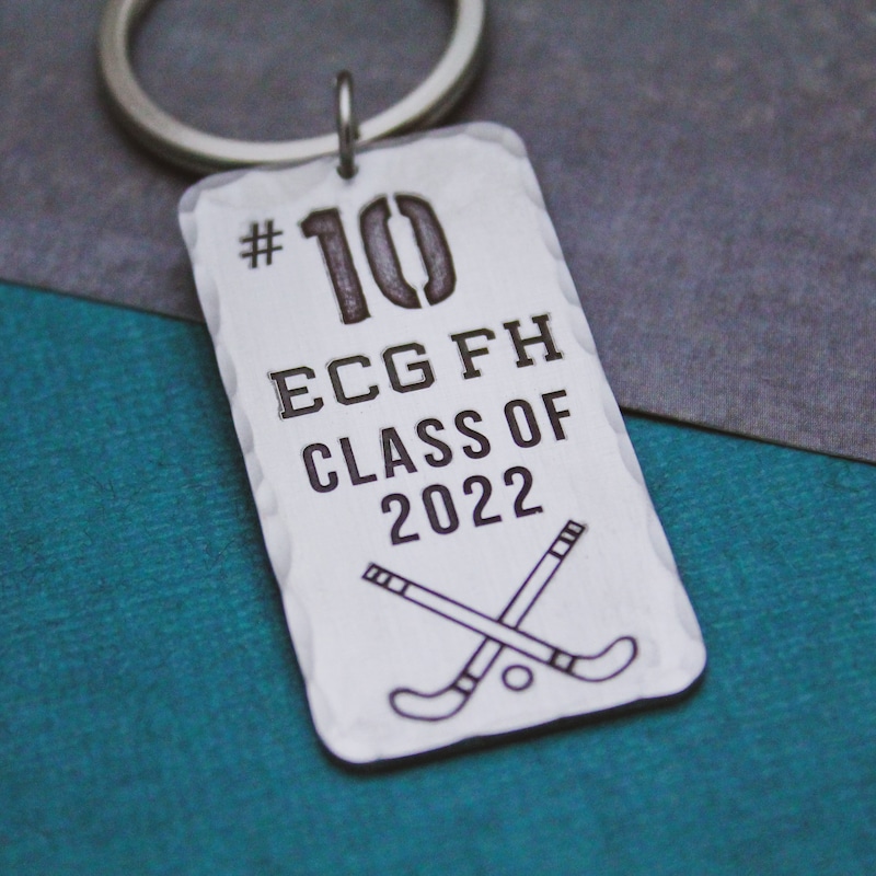 Hockey Keychain - Etsy