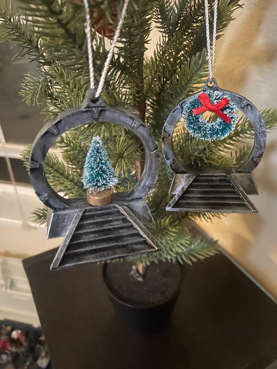 Homemade 3D Printed "stargate" Holiday Ornament - Etsy