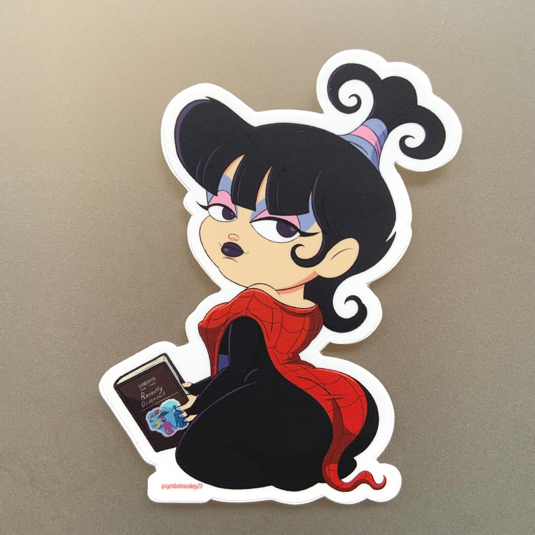 Lydia Deetz Thiccer, Beetlejuice Sticker - Etsy
