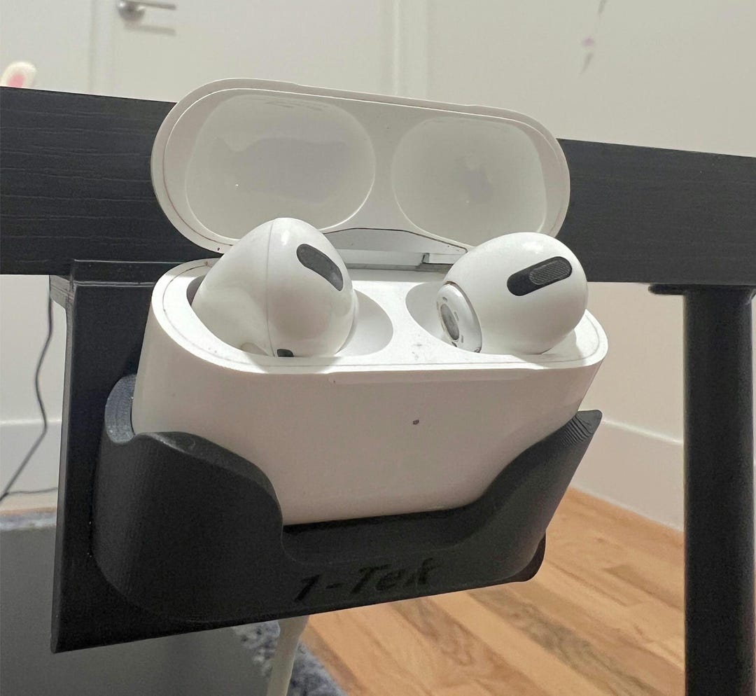 AirPod Pro Charging Port Under the Table 3d Printed Apple Electronics ...