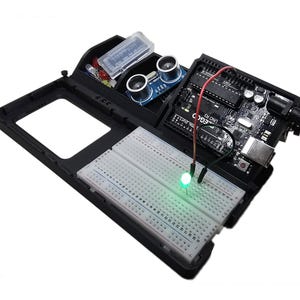 Adjustable Arduino Uno R3 Holder – DIY Electronics Organizer With ...