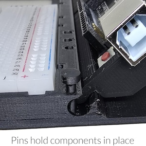 Adjustable Arduino Uno R3 Holder – DIY Electronics Organizer With ...