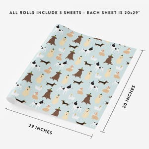 Birthday Wrapping Paper Luxury Dog Paper American Made Designer Gift ...
