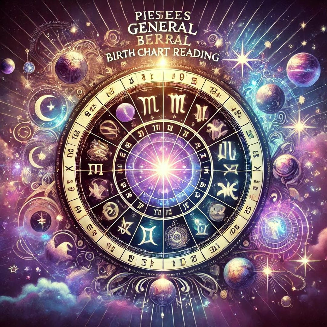 General Birth Chart Reading - Etsy