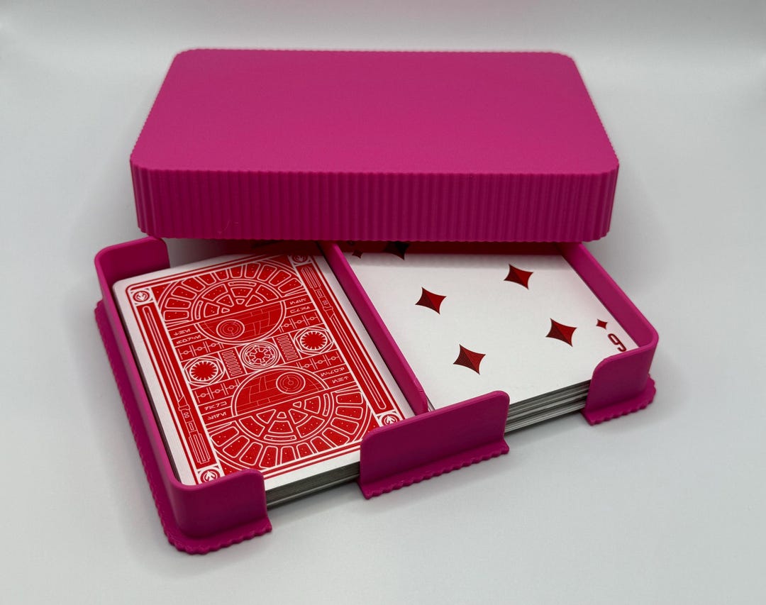 Double Playing Card Case - Etsy
