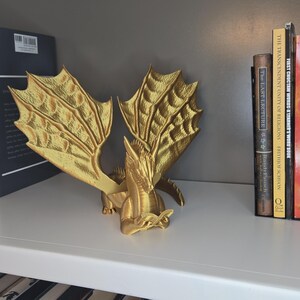 Dragon Reading Book Holder | Bookcase Decor | Book Display - Etsy