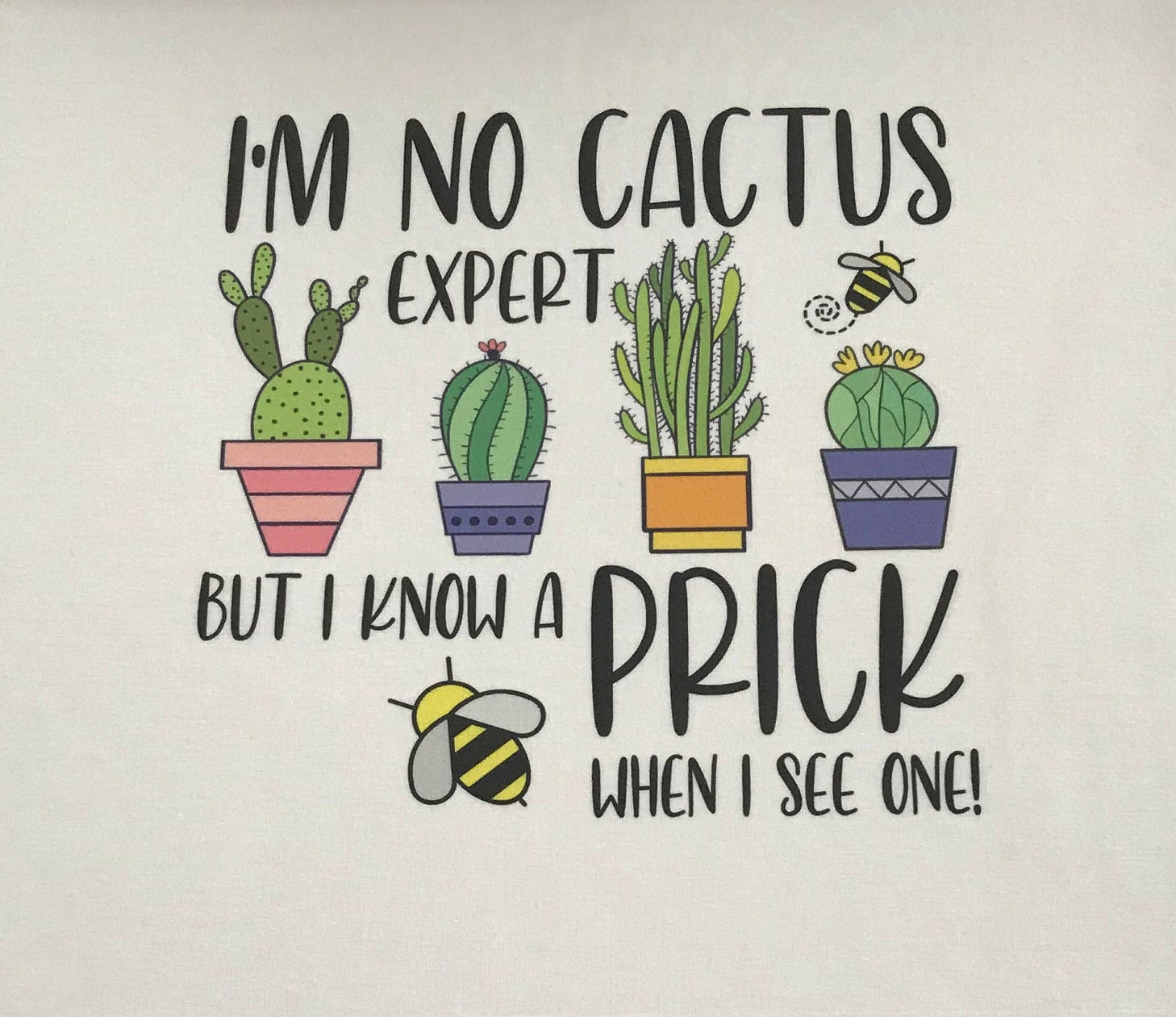 Funny Cacti T-Shirt I'm No Cactus Expert But I Know A - Etsy.de