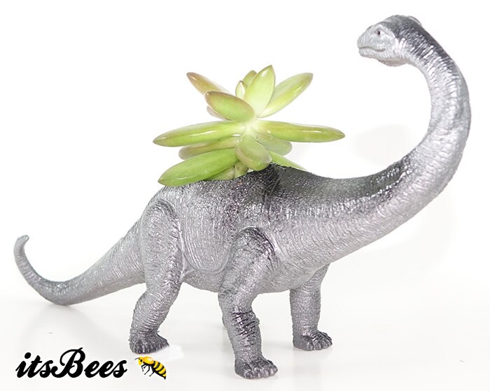Diplodocus Dinosaur Planter Pot Room Decor Desktop Table | Etsy
