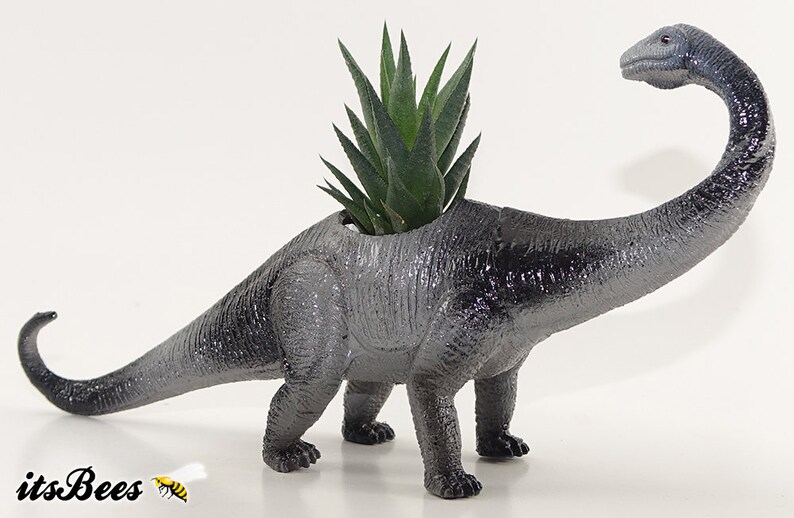 Diplodocus Dinosaur Planter Pot Room Decor Desktop Table - Etsy