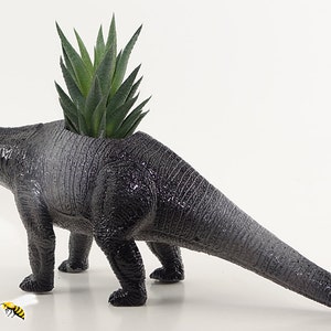Diplodocus Dinosaur Planter Pot Room Decor, Desktop, Table, Dorm Your ...