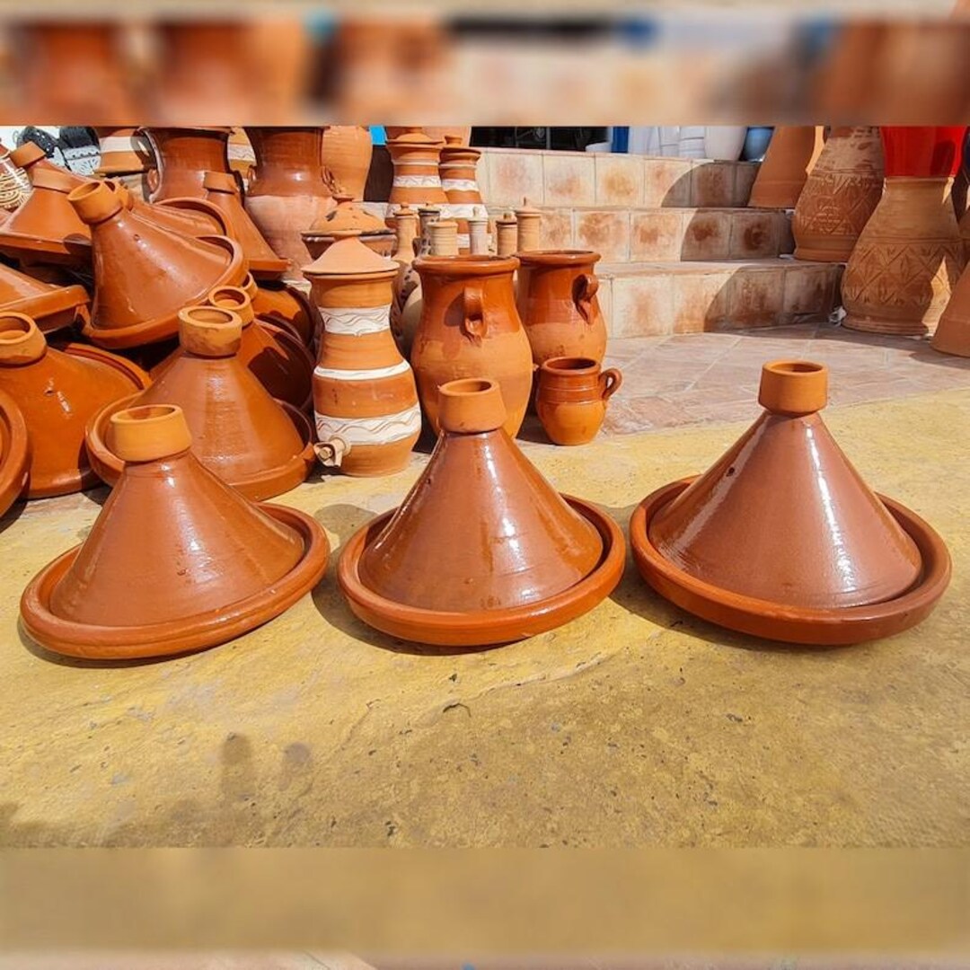 Moroccan Hand Crafted Classic Tagine 4 Sizes ,tagine Pot for Cooking ...