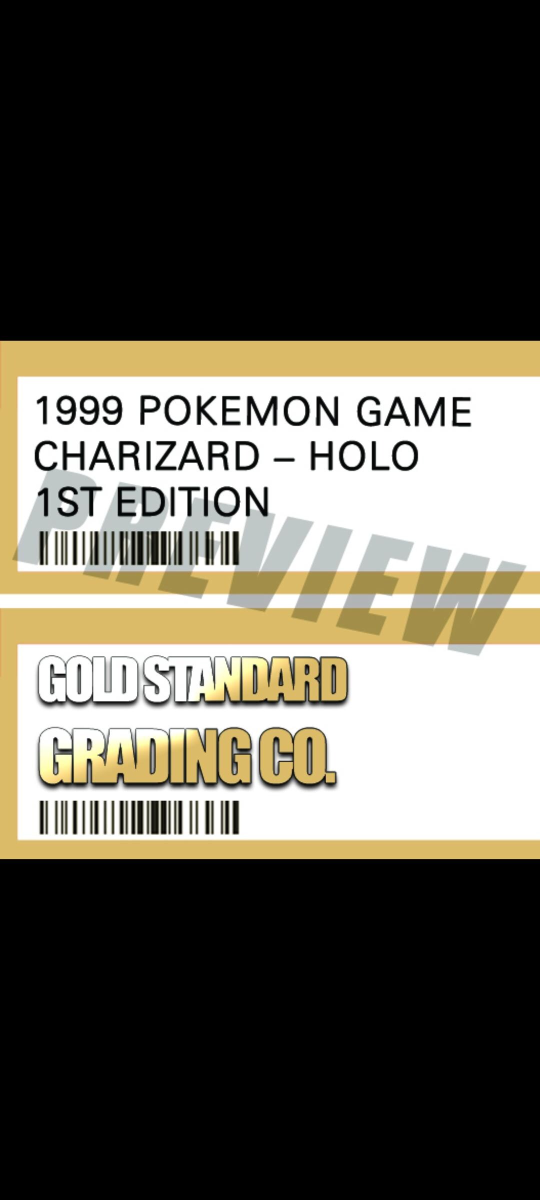 Custom Made "gold Standard Grading" Gold Theme Grading Label for ...