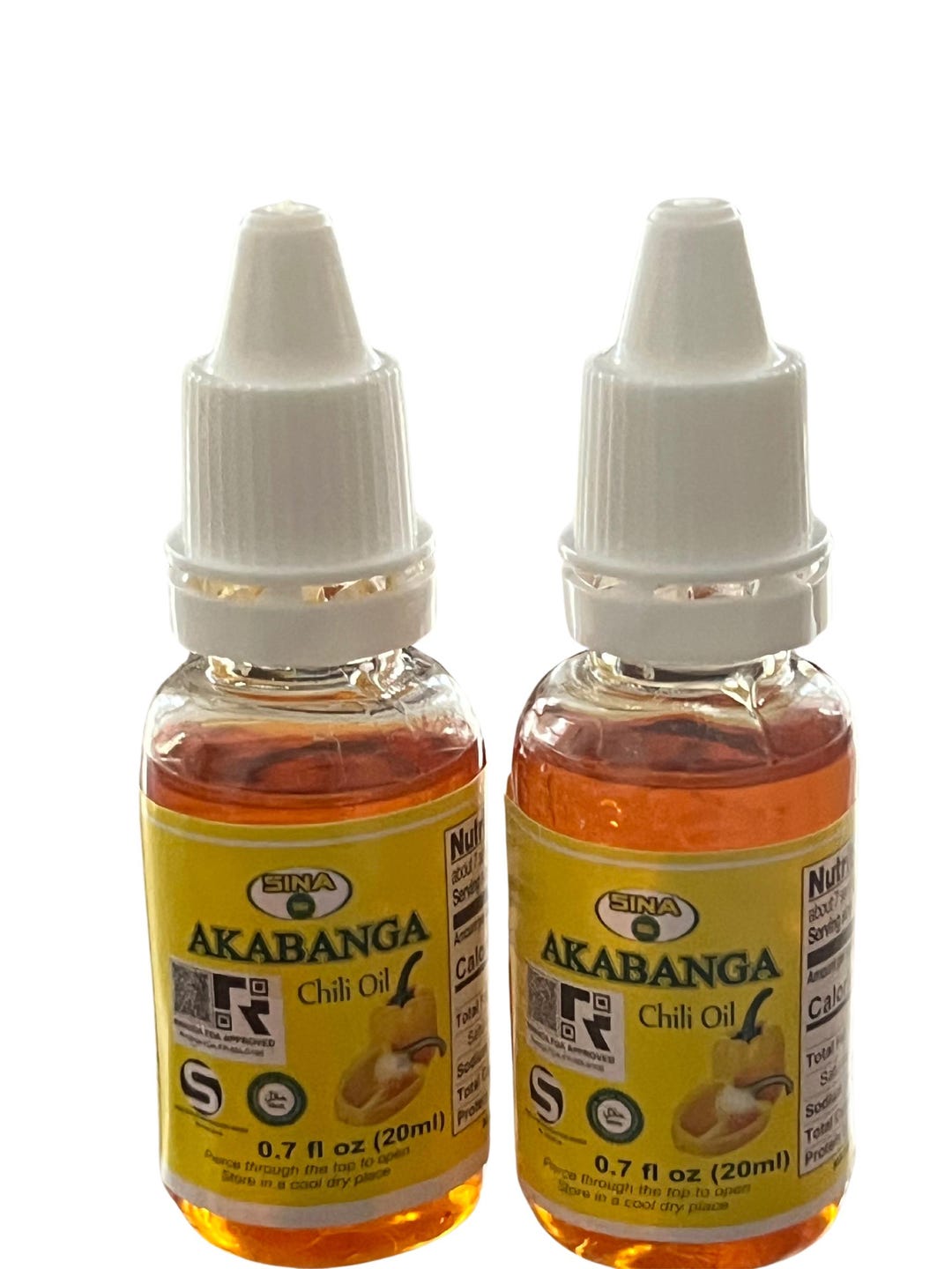 Akabanga Extra Hot Chilli Oil 20ml X 2 - Etsy