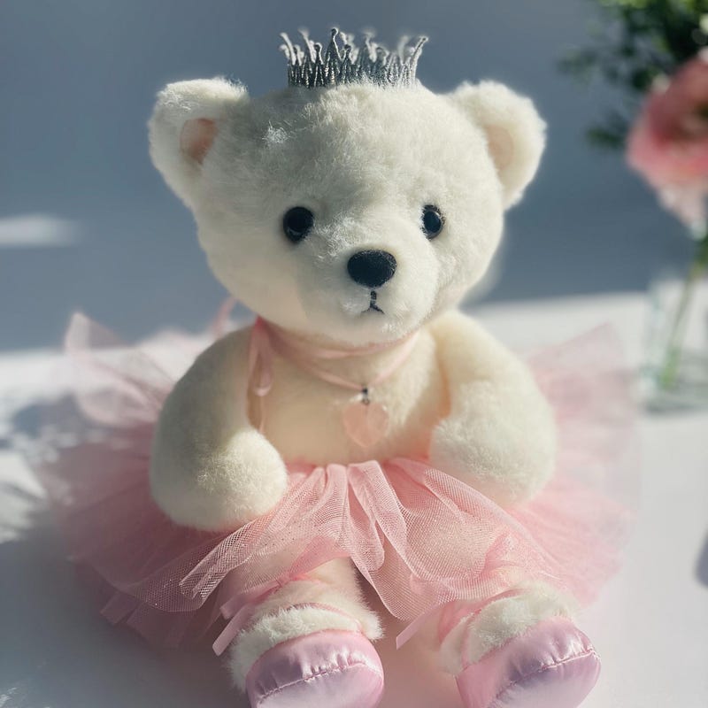 Ballerina Bear With Tutu - Etsy