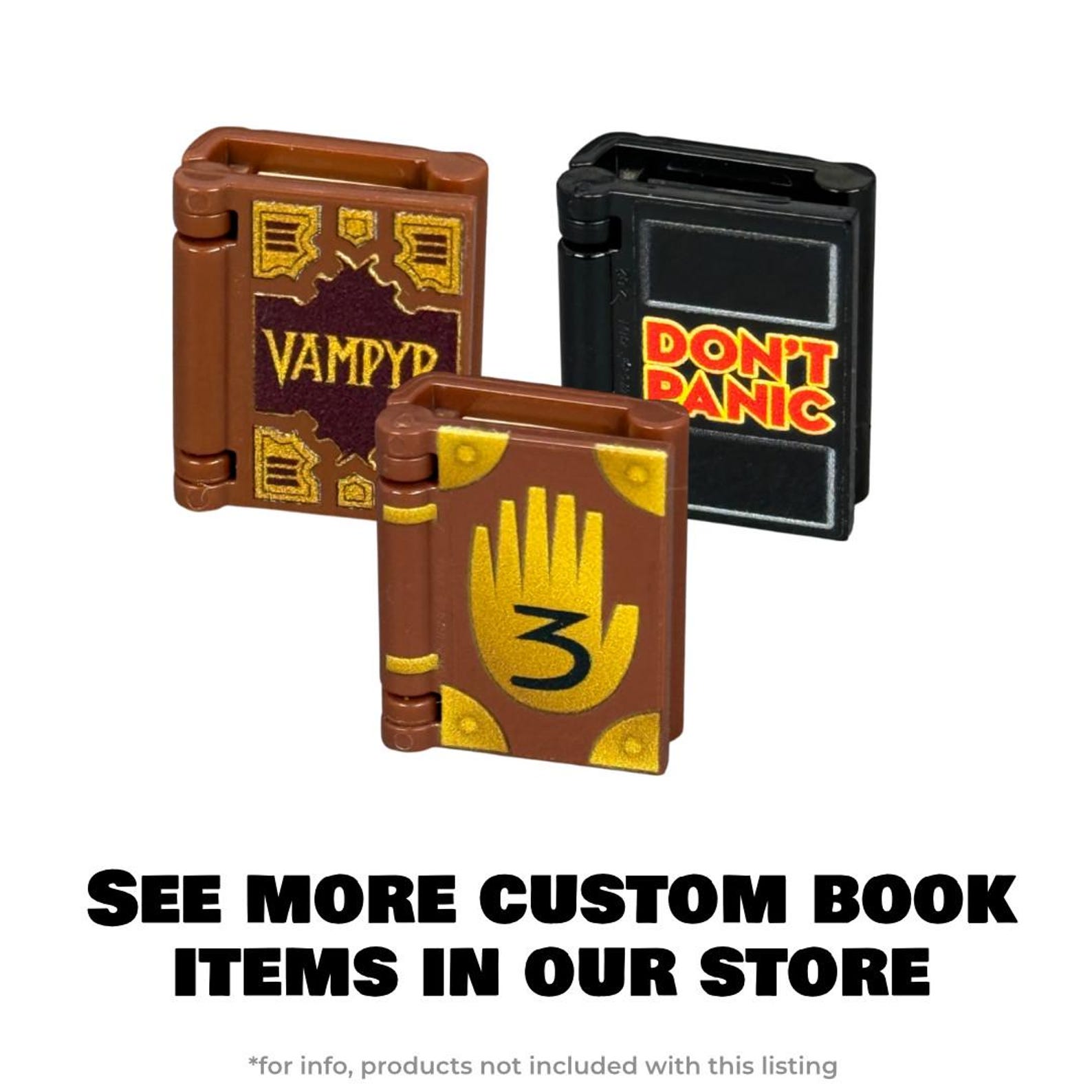Necronomicon - Lego Minifigure Scale Evil Dead Book of the Dead - Etsy