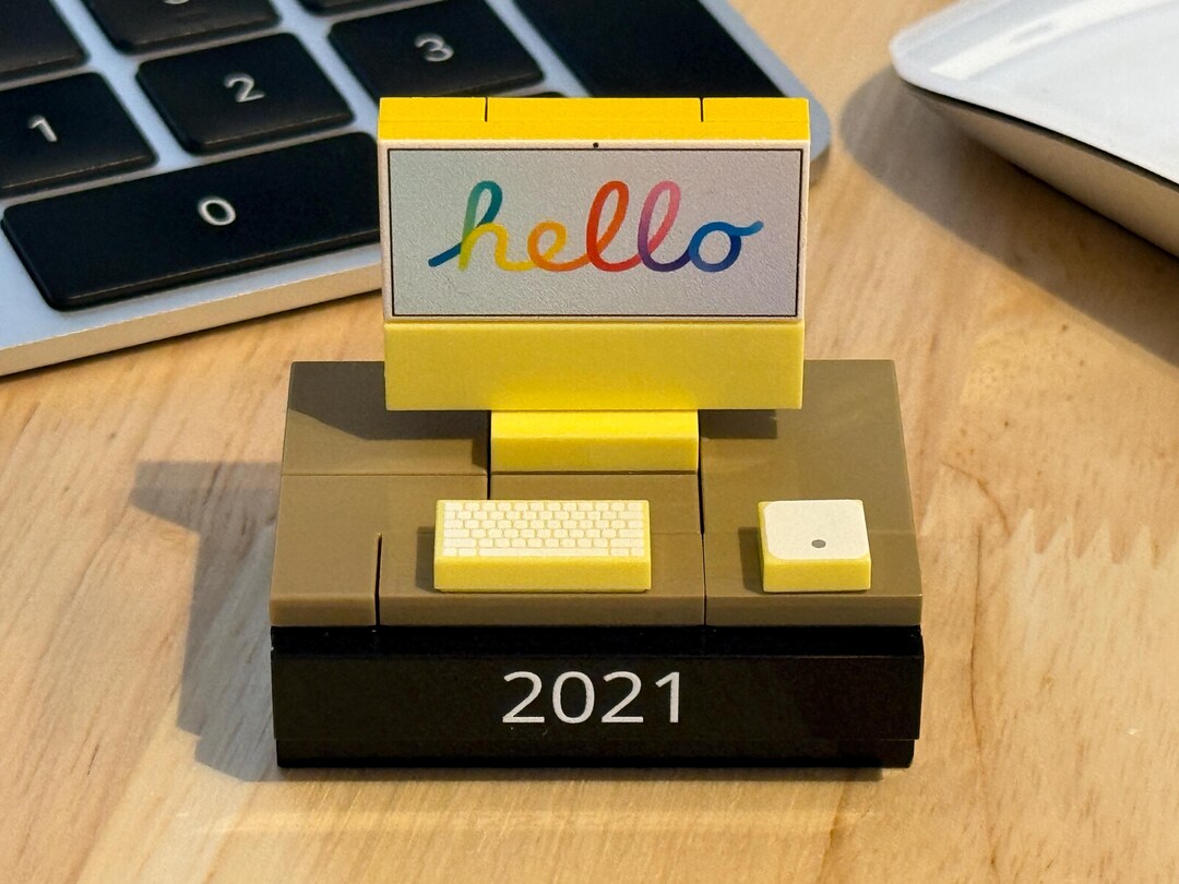 2021 - the Return of Colours. Custom Lego Set Celebrating 40 Years of ...