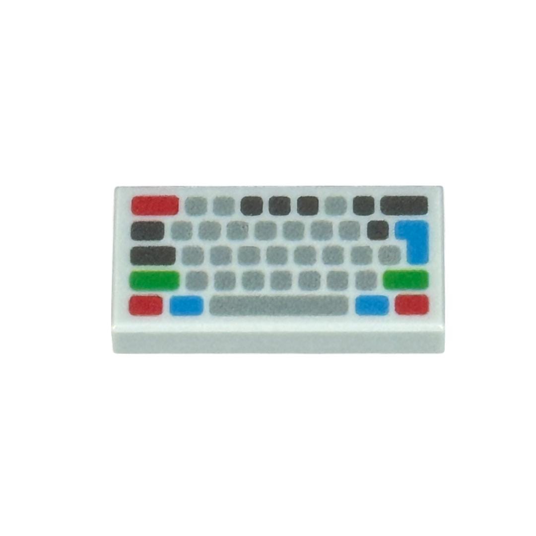 Custom Printed Lego® Coding Keyboard Tile. Printed on a 1x2 Tile. - Etsy