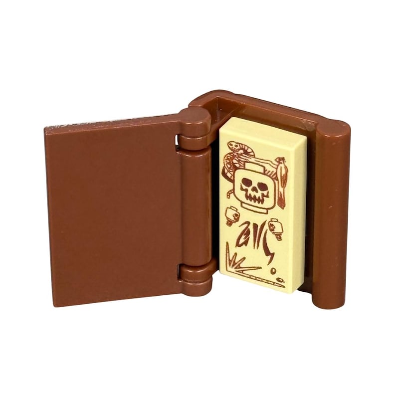 Necronomicon - Lego Minifigure Scale Evil Dead Book of the Dead - Etsy