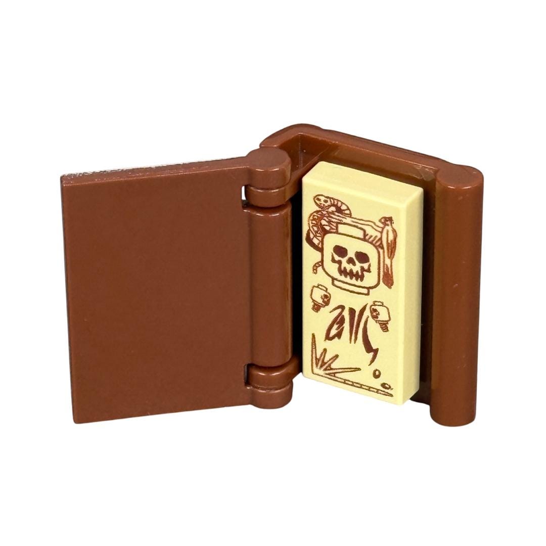 Necronomicon - Lego Minifigure Scale Evil Dead Book of the Dead - Etsy