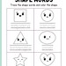 Shapes Learning Worksheet for Pre-k - Etsy