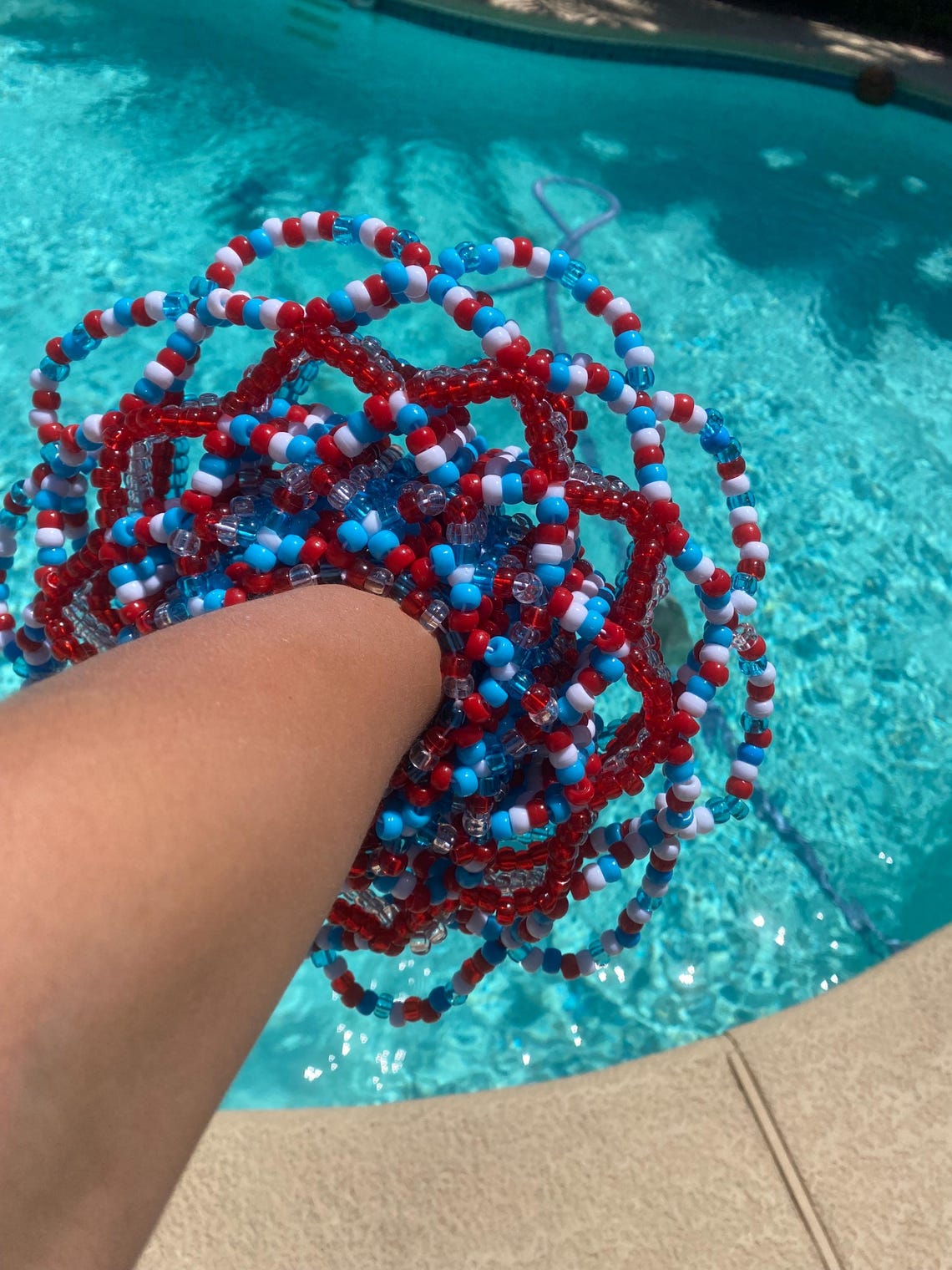 MASSIVE Mandala Kandi Cuff - Etsy