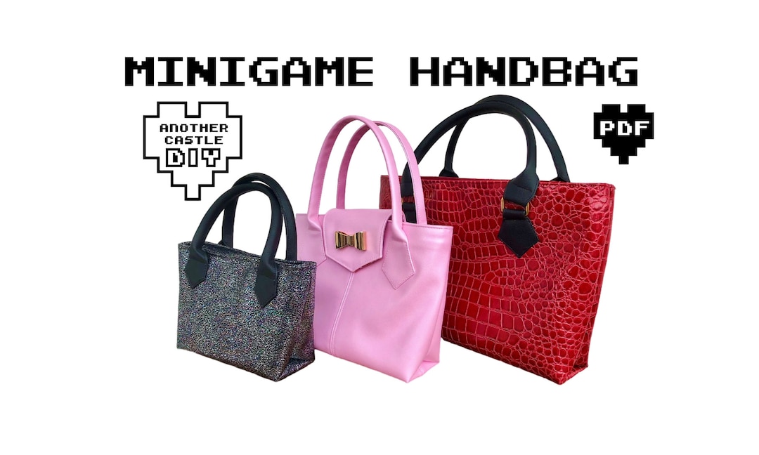 Minigame Handbag PDF Sewing Pattern - Etsy