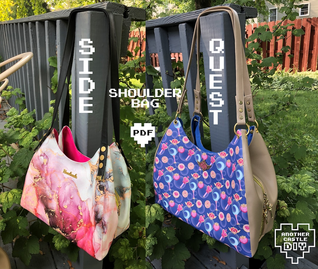 Side Quest Shoulder Bag PDF Sewing Pattern - Etsy