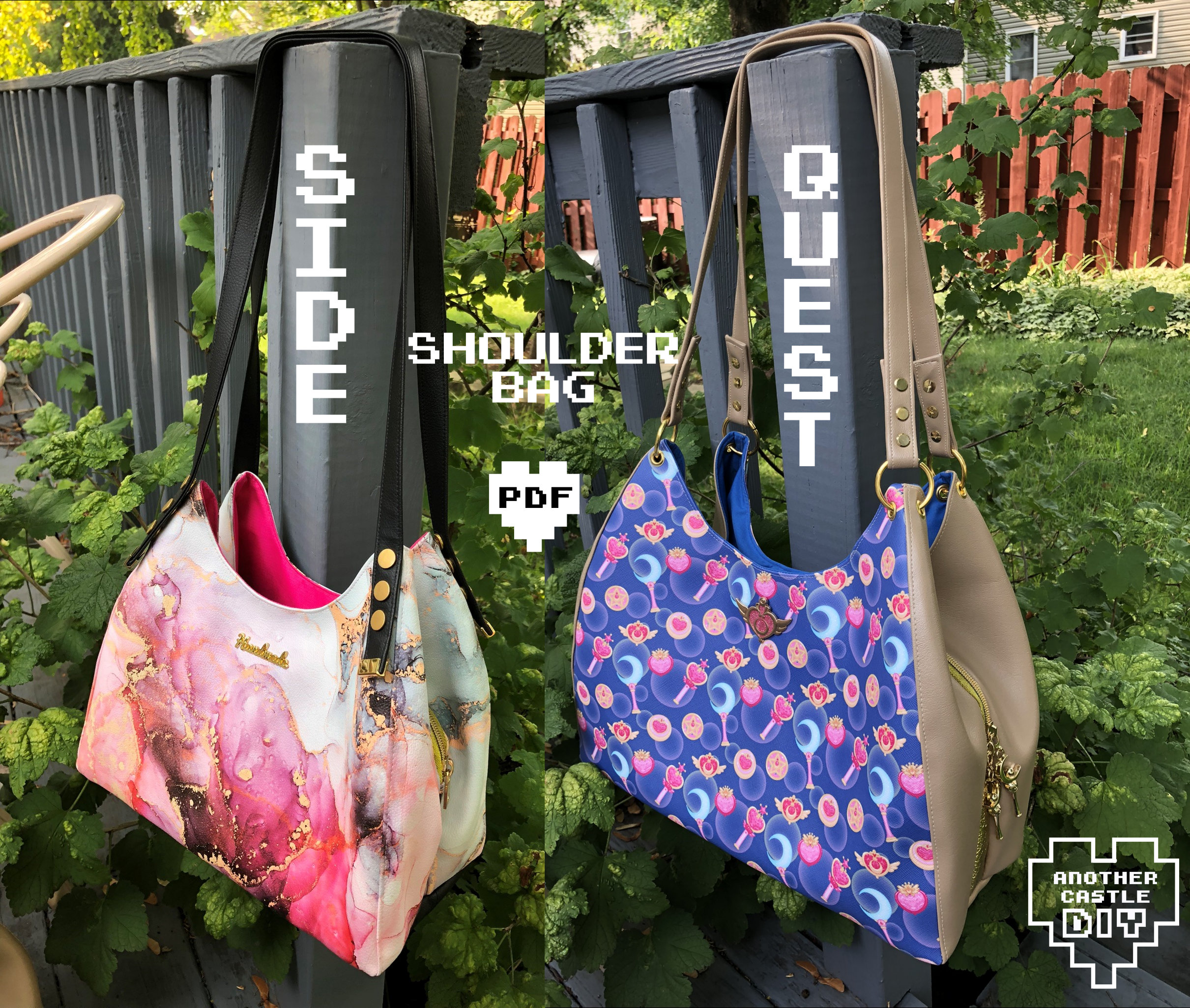 Many Purses With Compartments