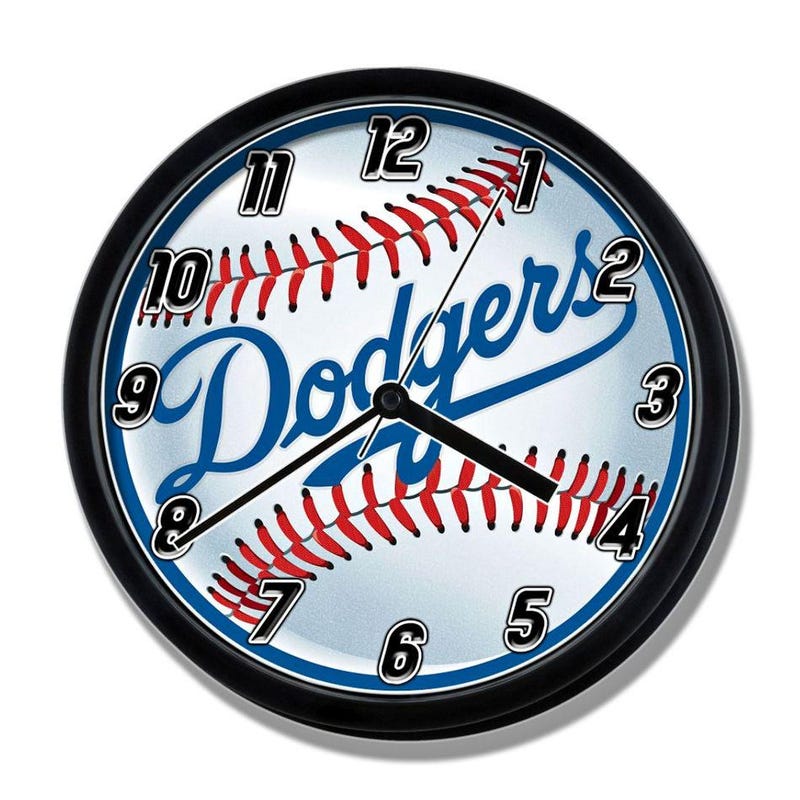 Dodgers Clock - Etsy