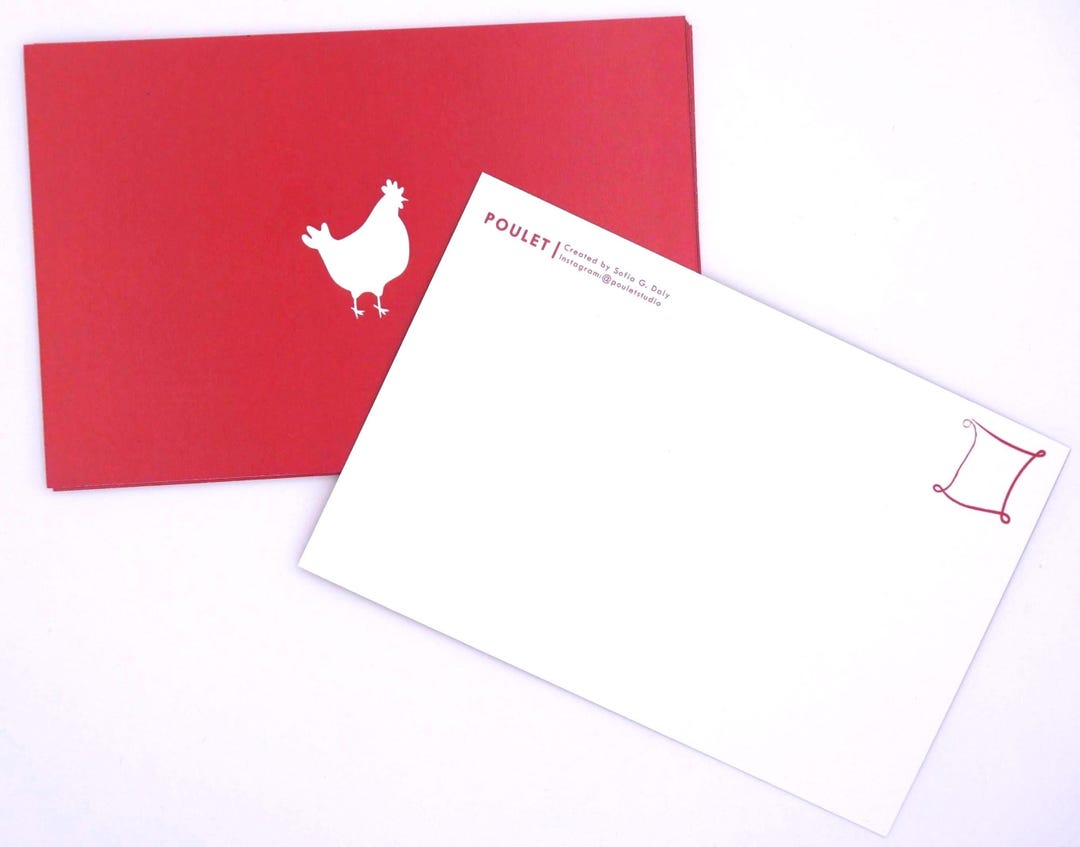 Chicken Postcards (pack of 8) - Etsy