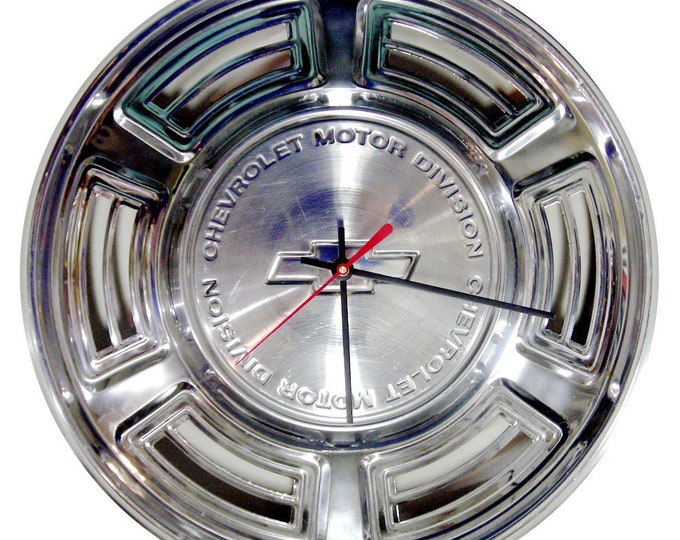 1970 Chevrolet Chevelle Wall Clock - Chevy El Camino Classic Car Hubcap ...