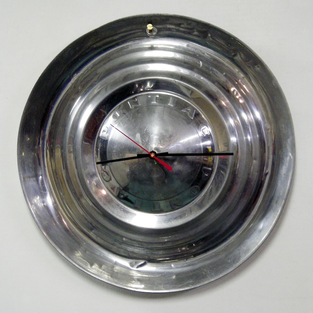 1954 Pontiac Hubcap Clock Chieftain Star Chief Catalina Hub | Etsy