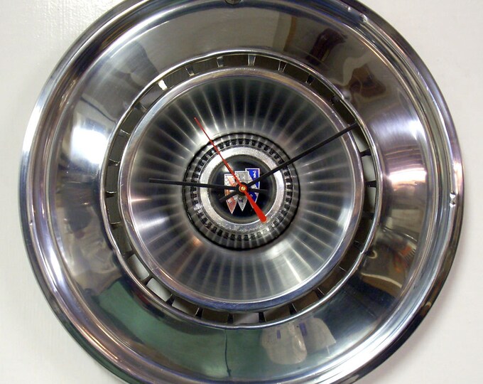 Buick Hubcap Clock - 1968 Special Lesabre Wall Clock - Christmas Gift ...