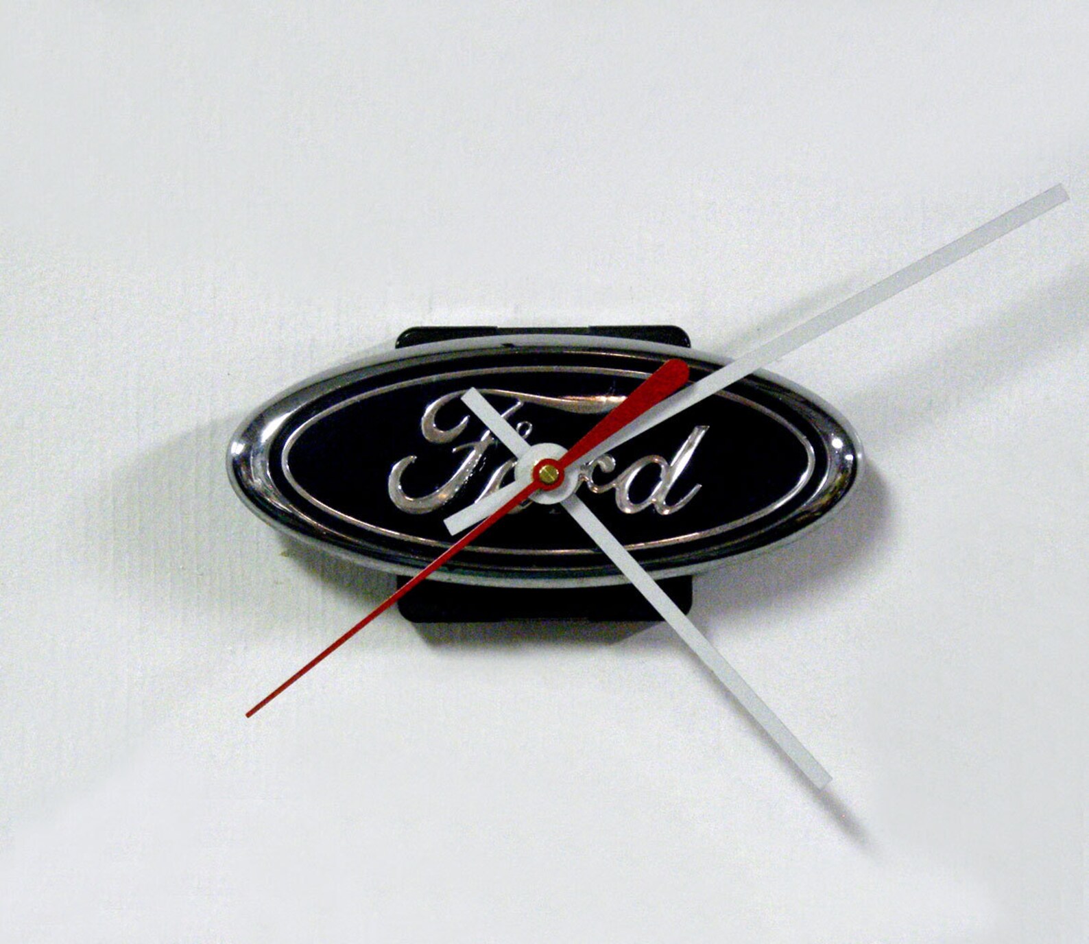 Ford Wall Clock Recycled Ford Grille Emblem Clock Auto | Etsy