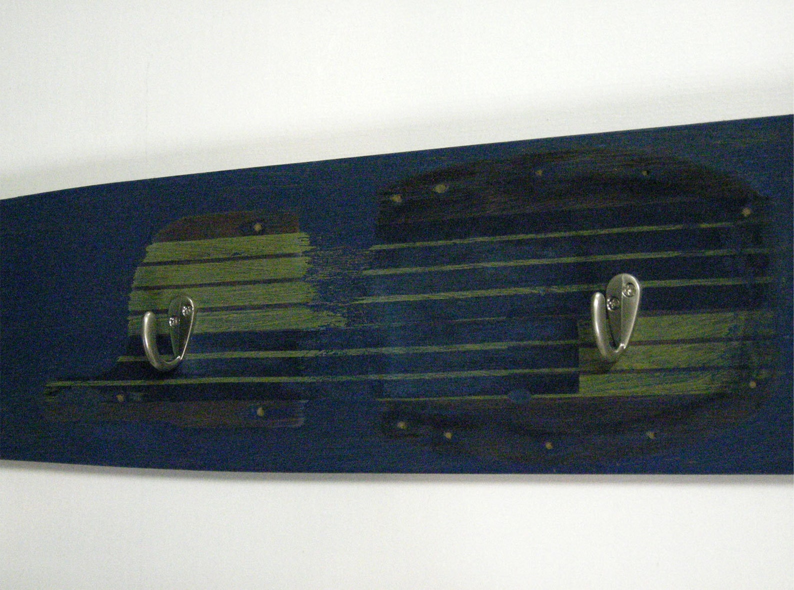 Waterski Clothes Rack With 6 Wall Hooks Coat Rack Hat Rack - Etsy