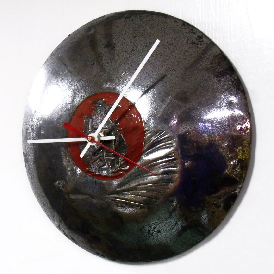 1940 Plymouth Hubcap Clock Classic Car Wall Clock Recycled - Etsy