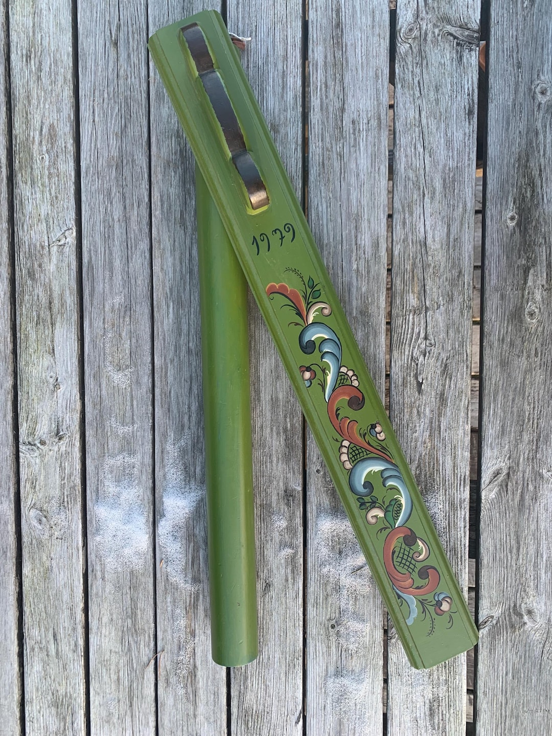 Norwegian Vintage Wooden Mangle Board, Norwegian Wooden Decor, Vintage ...