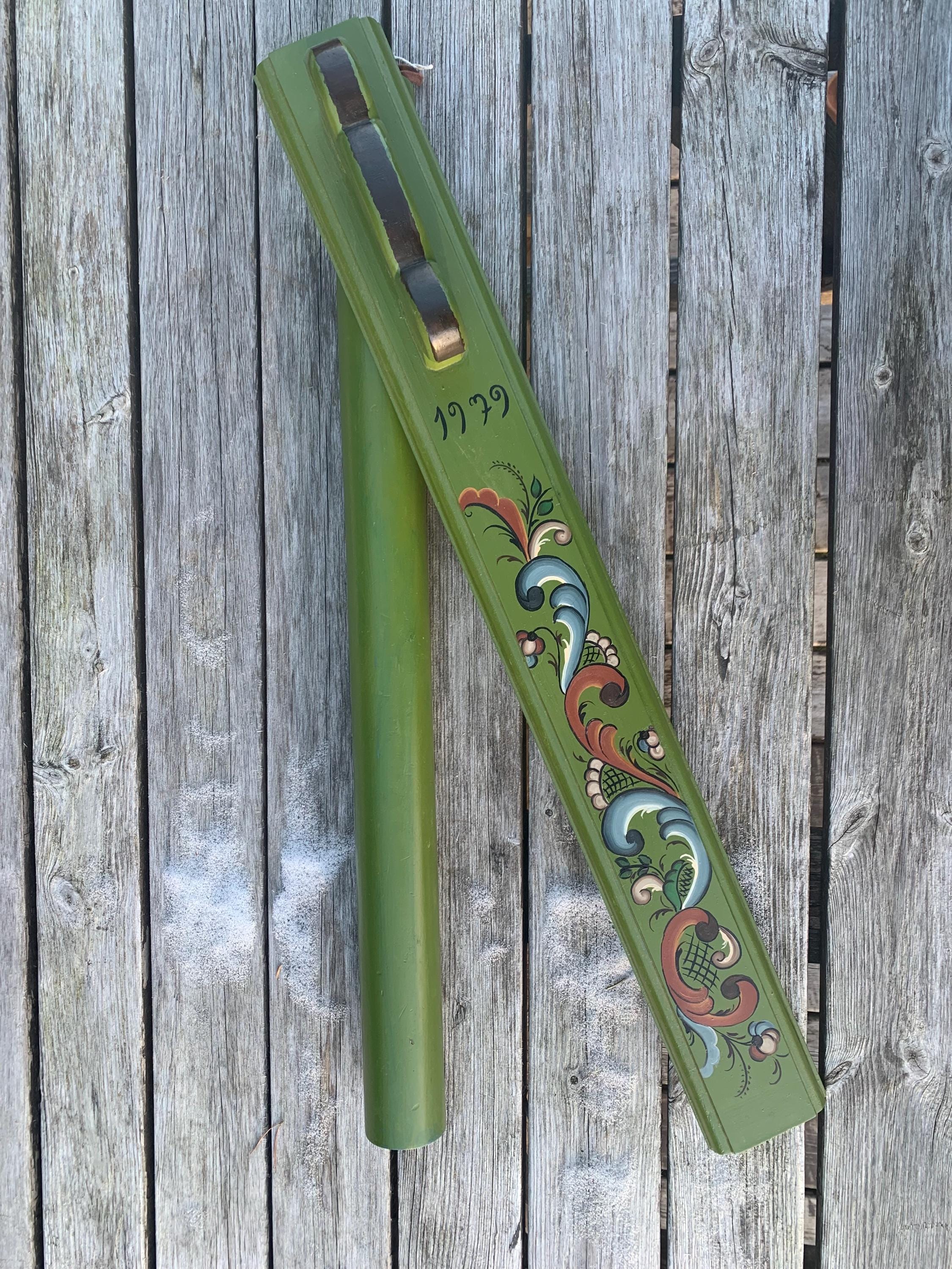Norwegian Vintage Wooden Mangle Board, Norwegian Wooden Decor, Vintage ...