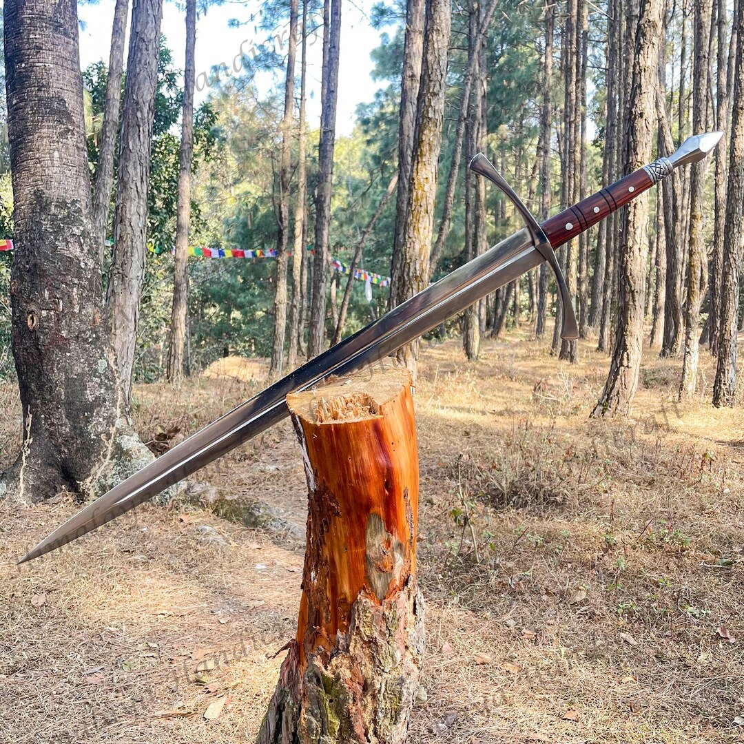 29-inch Sword Viking Sword Ready to Use Rosewood Handle Christmas Day ...