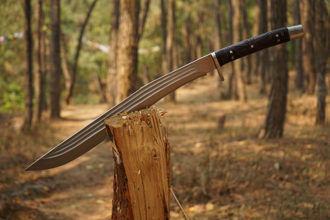 20 Inch Handmade Gurkha Kukri Knife Hand Forged Himalaya Khukuri Knife ...