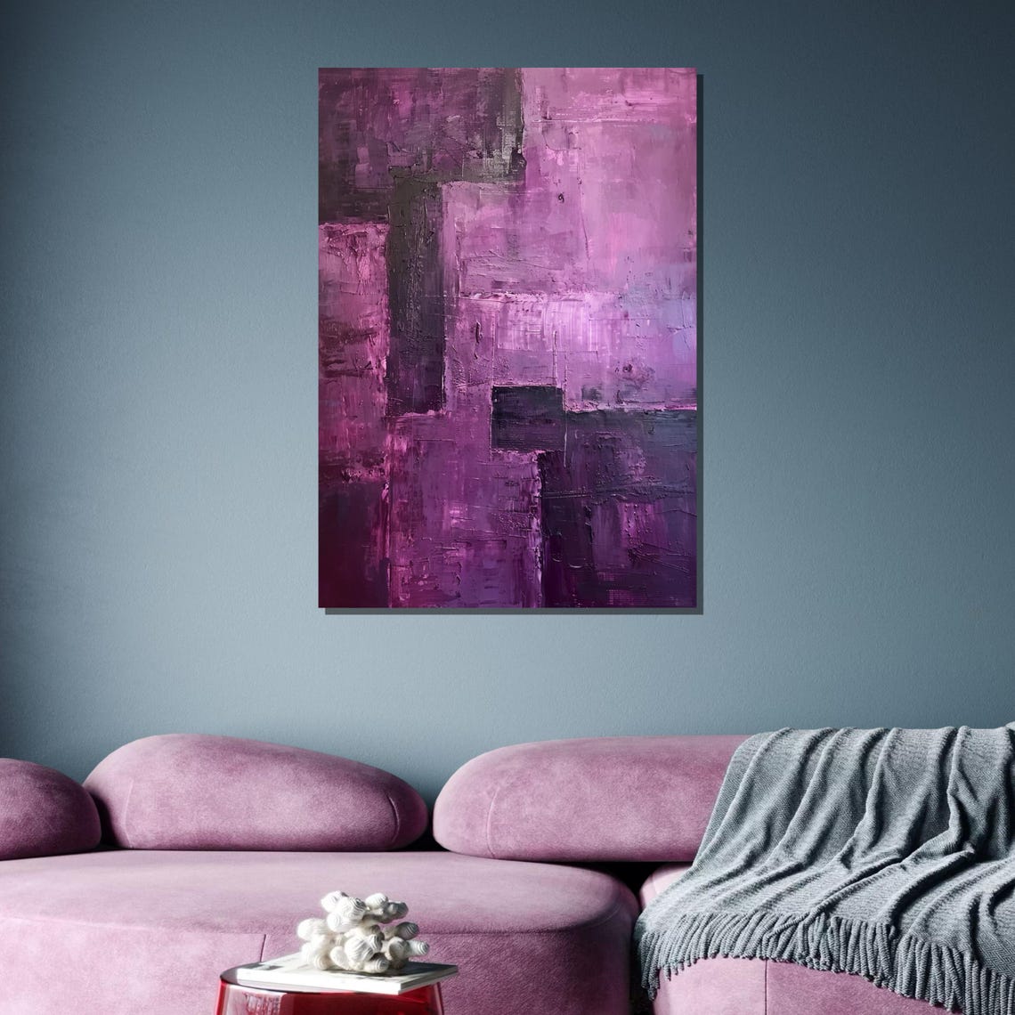 Purple Mark Rothko Framed Canvas,mark Rothko Wall Art, Art Reproduction ...
