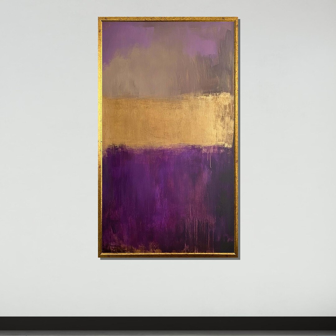 Mix Mark Rothko Framed Canvas,mark Rothko Wall Art, Art Reproduction ...