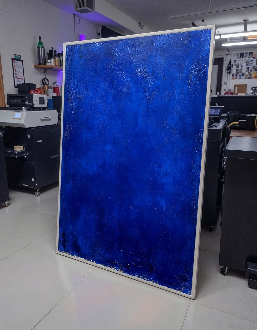 Blue Mark Rothko Framed Canvas,mark Rothko Wall Art, Art Reproduction ...