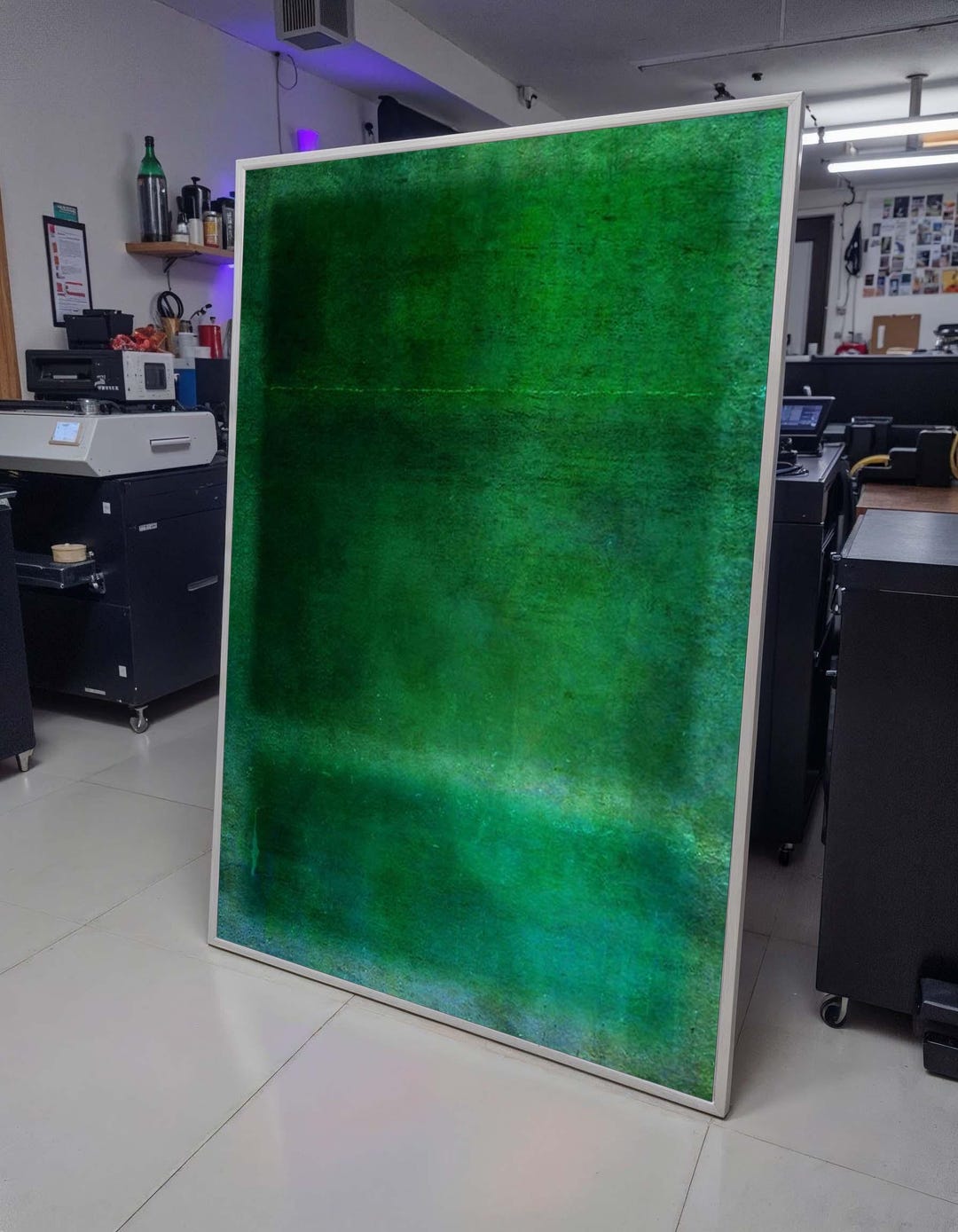 Green Mark Rothko Framed Canvas,mark Rothko Wall Art, Art Reproduction ...