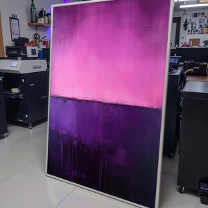 Purple Mark Rothko Framed Canvas,mark Rothko Wall Art, Art Reproduction ...