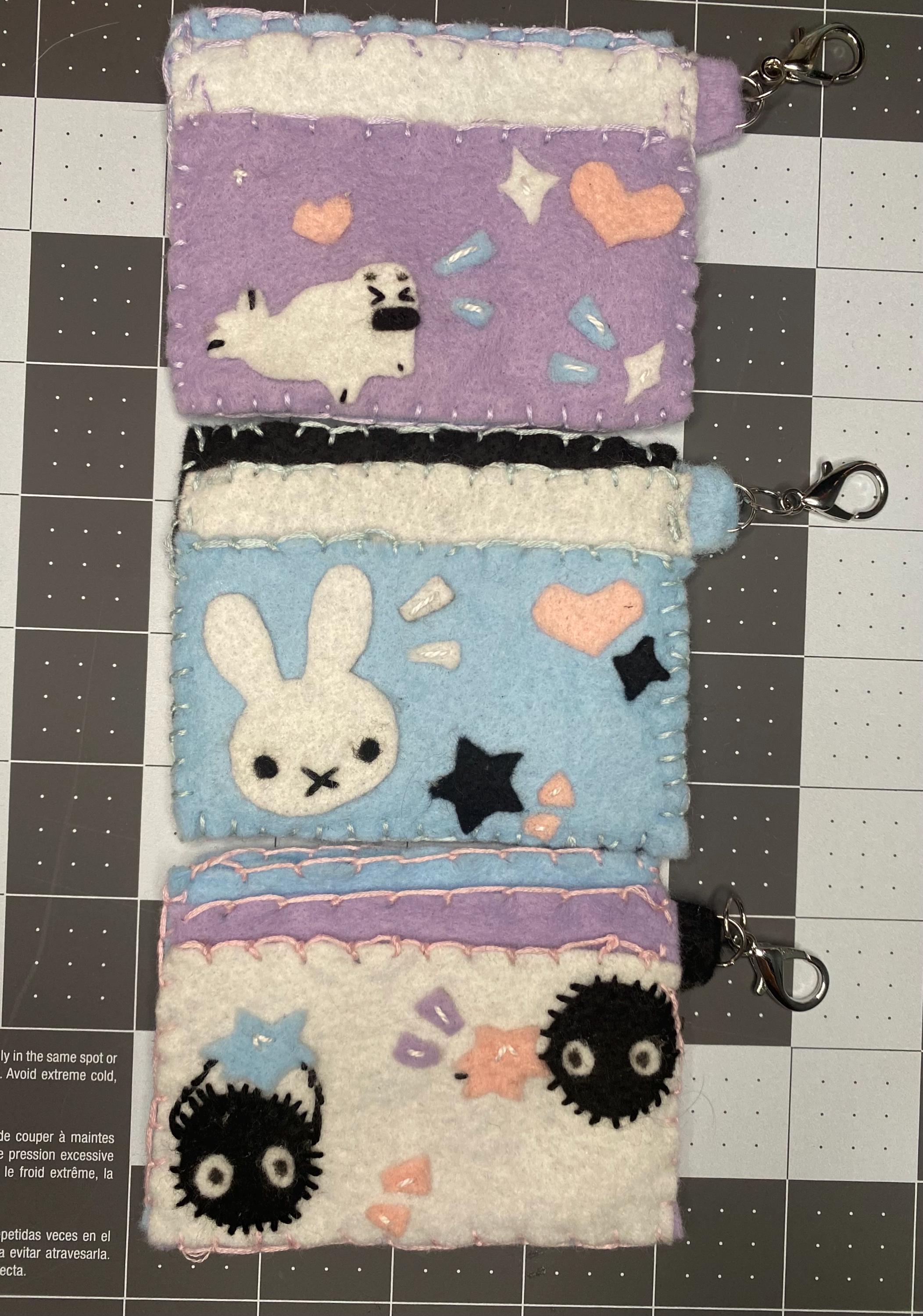 Miffy, Soot Sprite & Seal Felt Wallet - Etsy