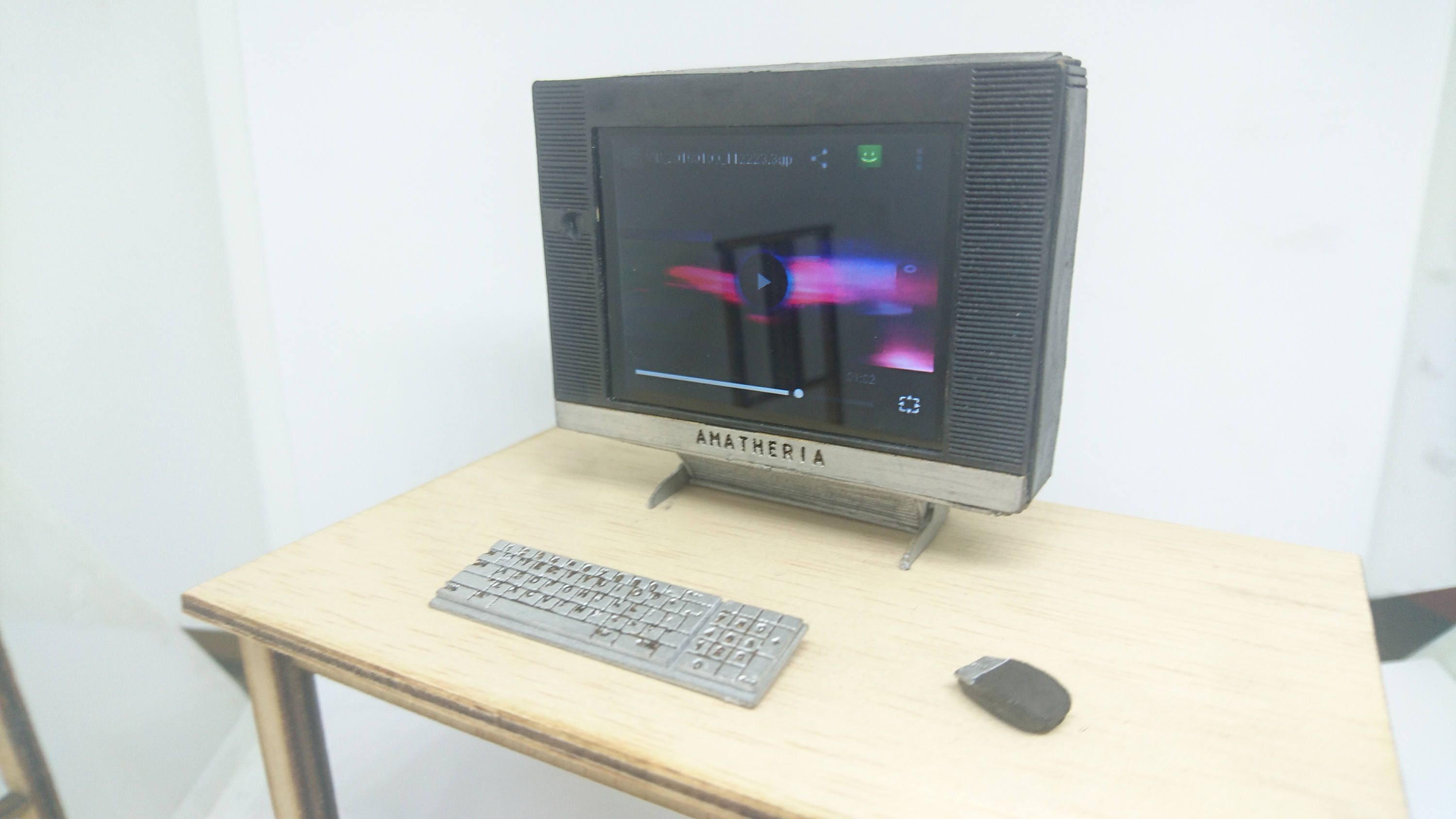 Dollhouse Miniature Real Working Mini PC 1/12 Scale - Etsy